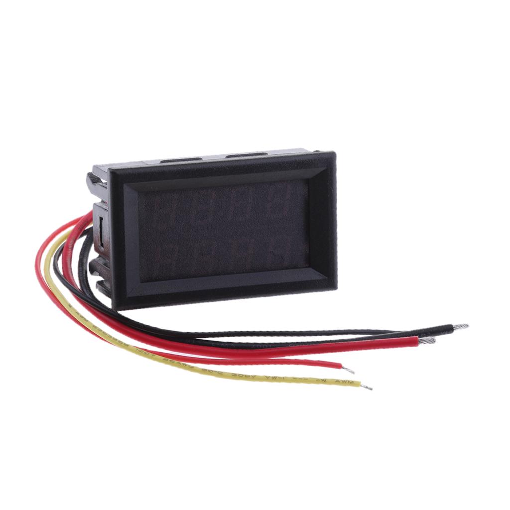 Buy LCD Digital Voltmeter Lithium Battery Capacity Voltage Meter 033 ...