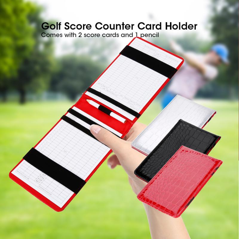 Buy PU Golf Score Counter Keeper Card Holder Gift Sports Accessories ...