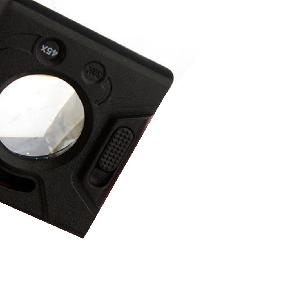 Buy 30x 45x 60x LED UV Lighted Magnifier Jewelers Watch Loupe Loop ...