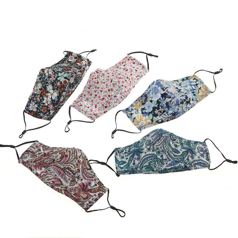 Buy Adults Reusable Anti Dust Mouth Mask Replaceable Filter Washable ...