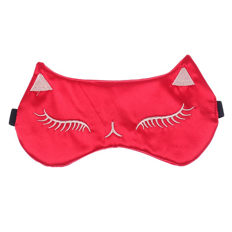 Buy Cute Fox Cartoon Goggles Soft Silk Sleep Goggles Hoods Rest Relax ...