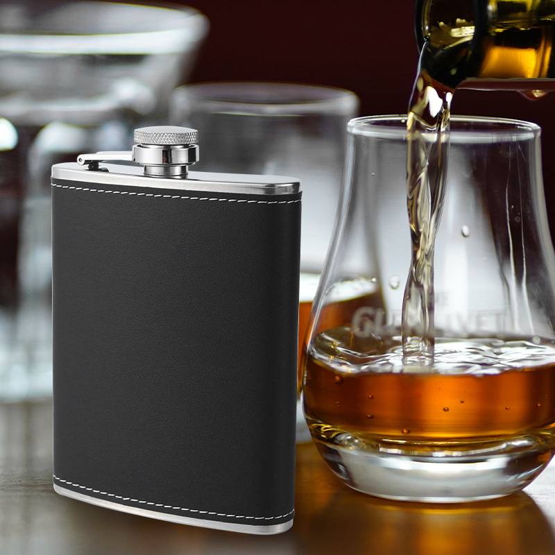 Cheap Flask For Liquor And Funnel - 8 Oz Leak Proof Stainless Steel ...