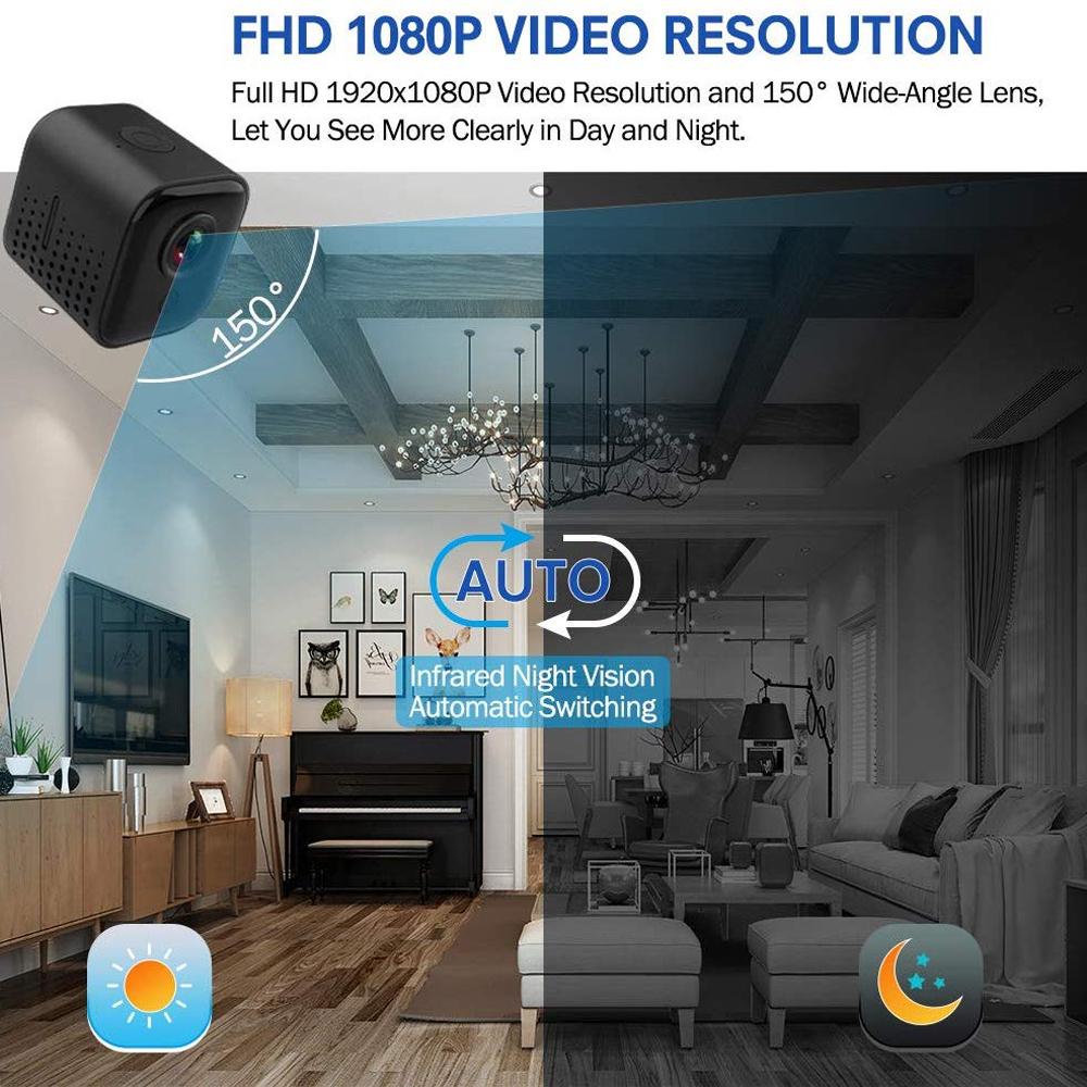 Buy 1080P Wifi Mini IP Camera Outdoor Secret Micro Mini Camcorder Video ...