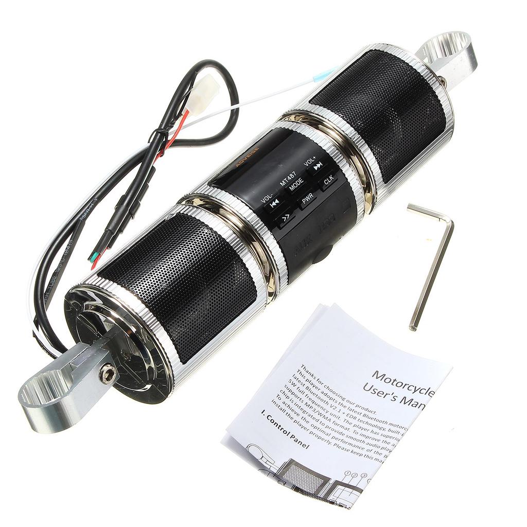 Buy Motorcycle MP3 Music Player Speakers Motorbike Bluetooth Stereo ...