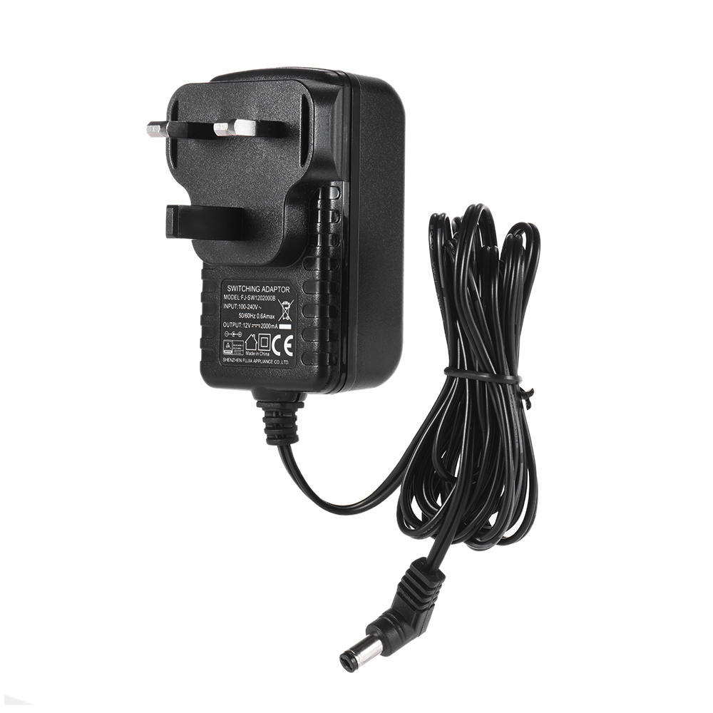Buy YONGNUO 12V 2A Standard Power Adapter with US Plug Wide Voltage 100 ...