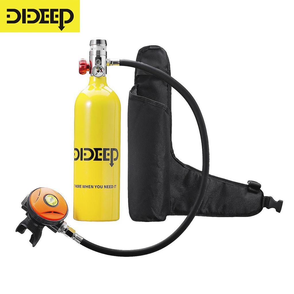 Buy DIDEEP 1L SCUBA Oxygen Diving Tank Snorkeling Equipment Breathing ...