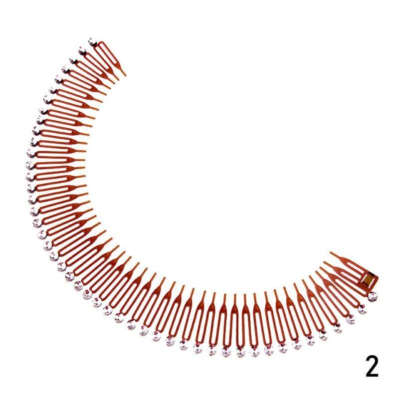 Cheap Caravan Full Circle Spring Head Band Comb With Deep Teeth And ...