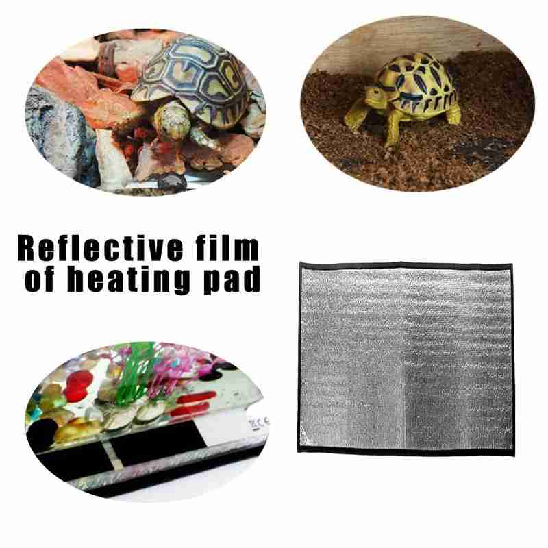 Heating Mat Reflective Film Reptile Pet Breeding Box Pet Heating Pad ...