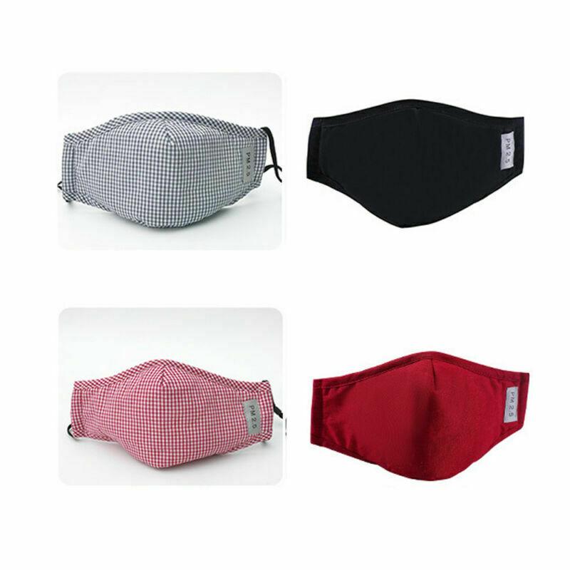 Buy 1pcs Reusable Health Cycling Anti-Dust Cotton Mouth Face Respirator ...