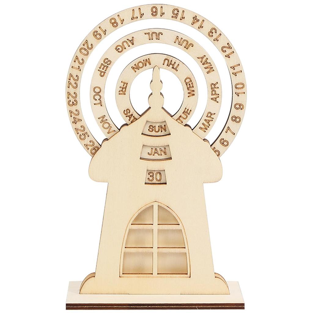 Cheap Wooden Advent Calendar|Ferris Wheel Shape Desktop Ornament ...