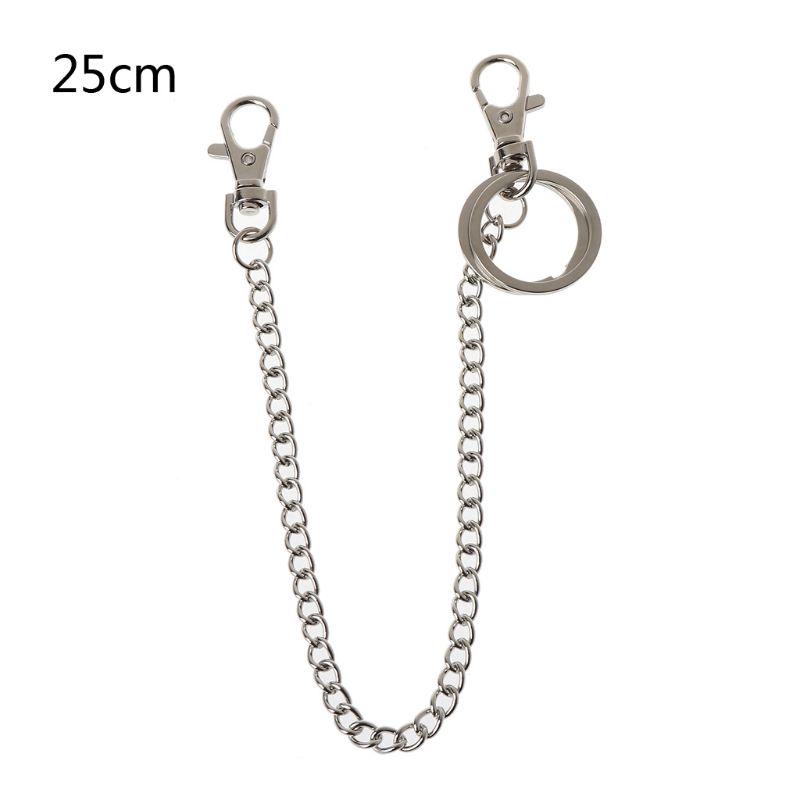 Buy Hip Hop Belt Loop Chain Safety Travel Key Wallet Chain Motorcycle ...