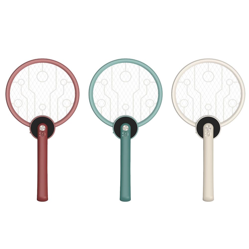 Buy Handheld Electric Bug Zapper USB Rechargeable Foldable Fly Swatter ...