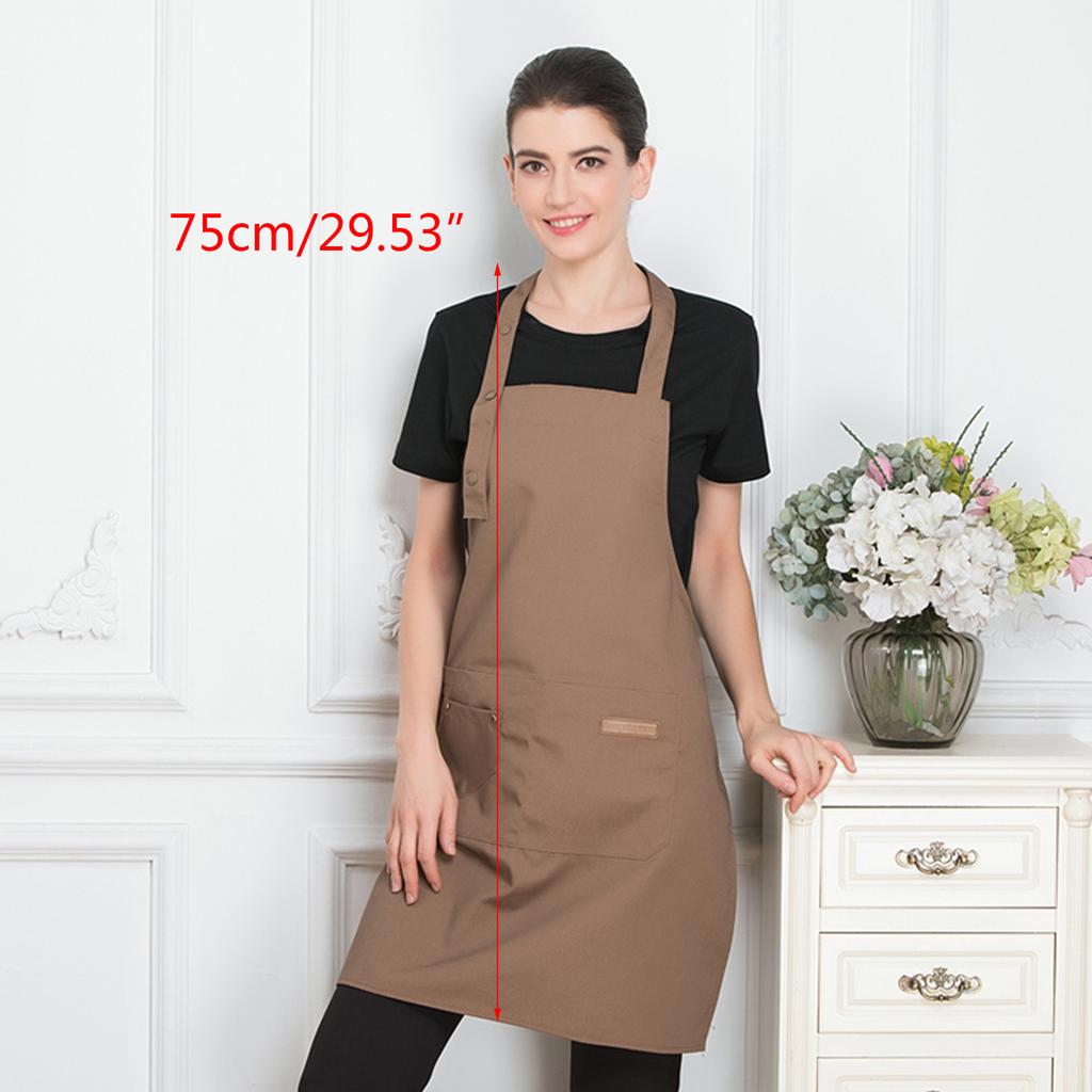 Buy Canvas Kitchen Apron Woman Men Chef Work Apron New Fashion Aprons ...