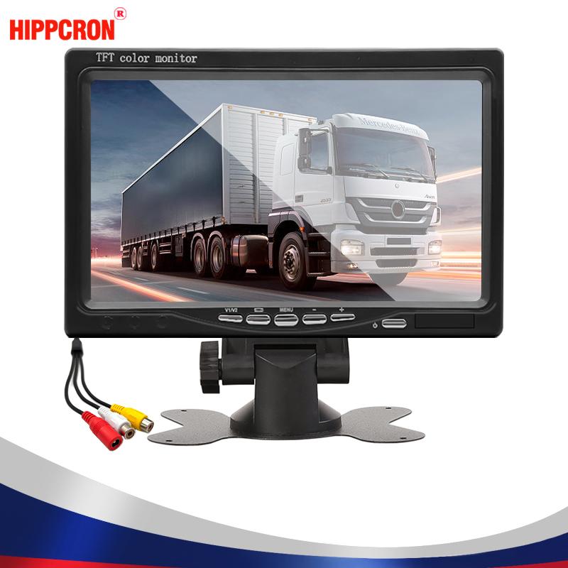 Cheap Hippcron 12/24V 7 Inch Car Display TFT High Definition Reversible ...