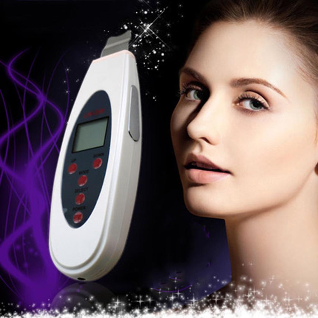 Buy LW-006 Portable Digital Facial LCD Ultrasound Skin Scrubber Skin ...