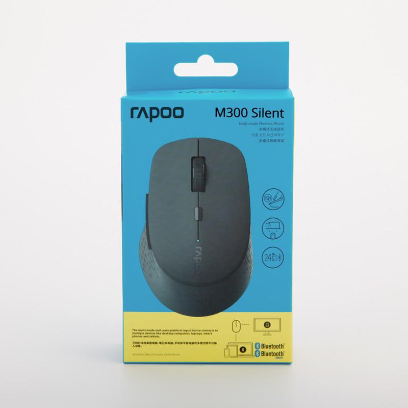 Buy Rapoo M300 Multi-mode Silent Wireless Mouse with 1600DPI Bluetooth ...
