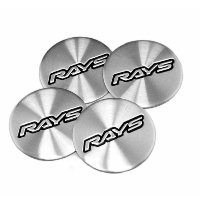 4pcs 50mm RAYS Wheel Center Hub Cap Sticker uygun fiyatlı satın alın ...