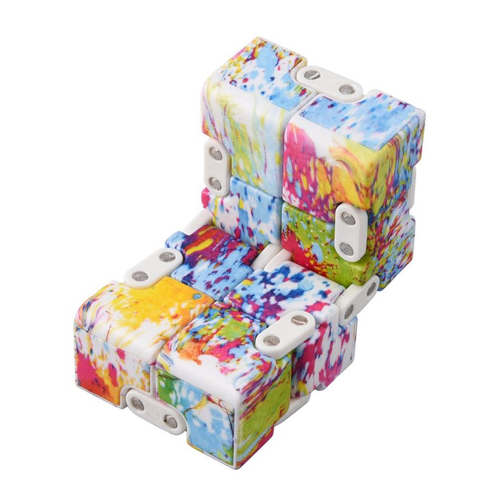 Buy DWTD Infinity Cube Durable Stress Relieving Fidget Toy Stress And ...