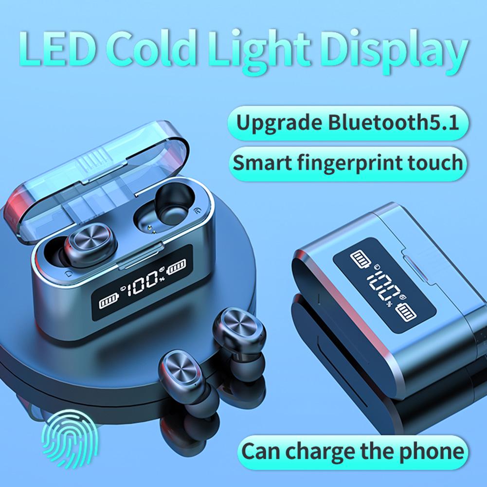 Buy TWS V5.1 Bluetooth Wireless in-Ear Headset with Touch Control ...