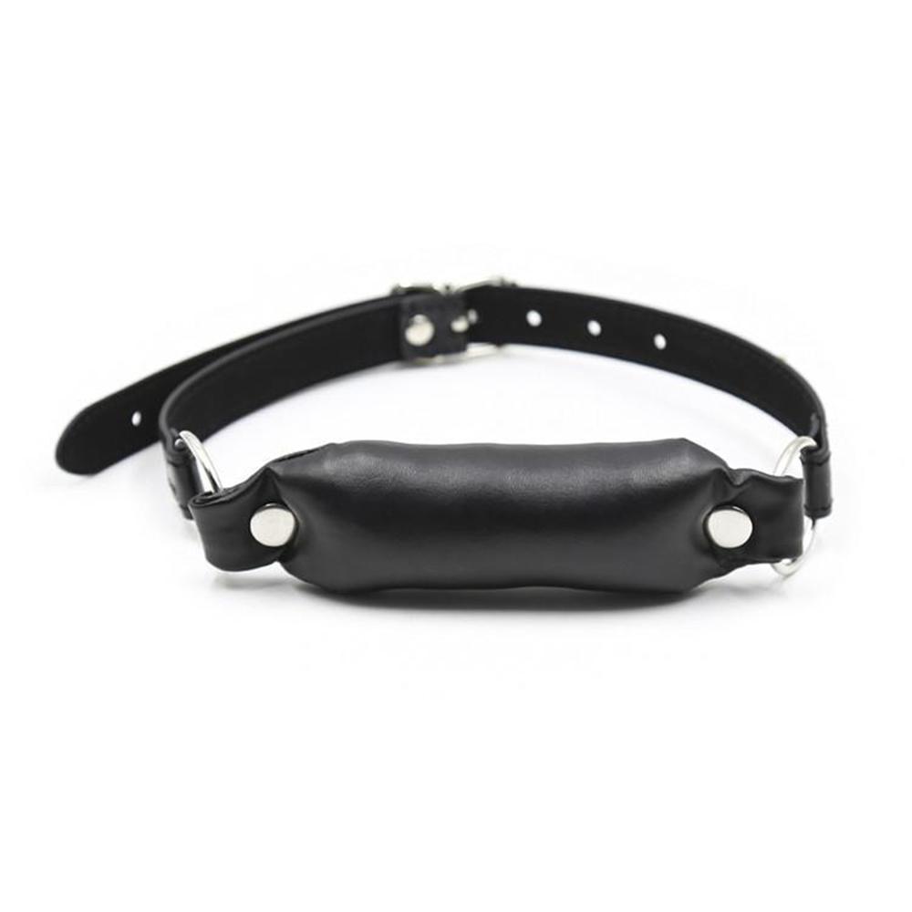 Mouth Plug Hollow Hard Mouth Ball Plus Sponge Leather Mouthpiece Stick ...