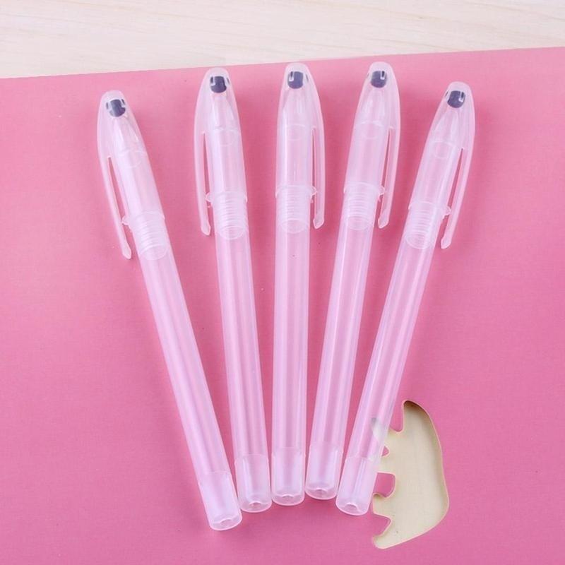 Buy 20pcs Gel Pen Shell Ballpoint Pen Shell Transparent Pen Cover Clear ...