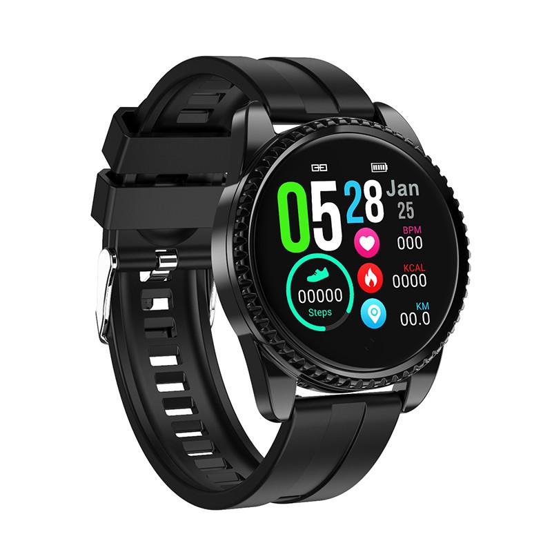 1.3inch HD Screen Smart Watch Body Temperature Tester Waterproof Sports ...