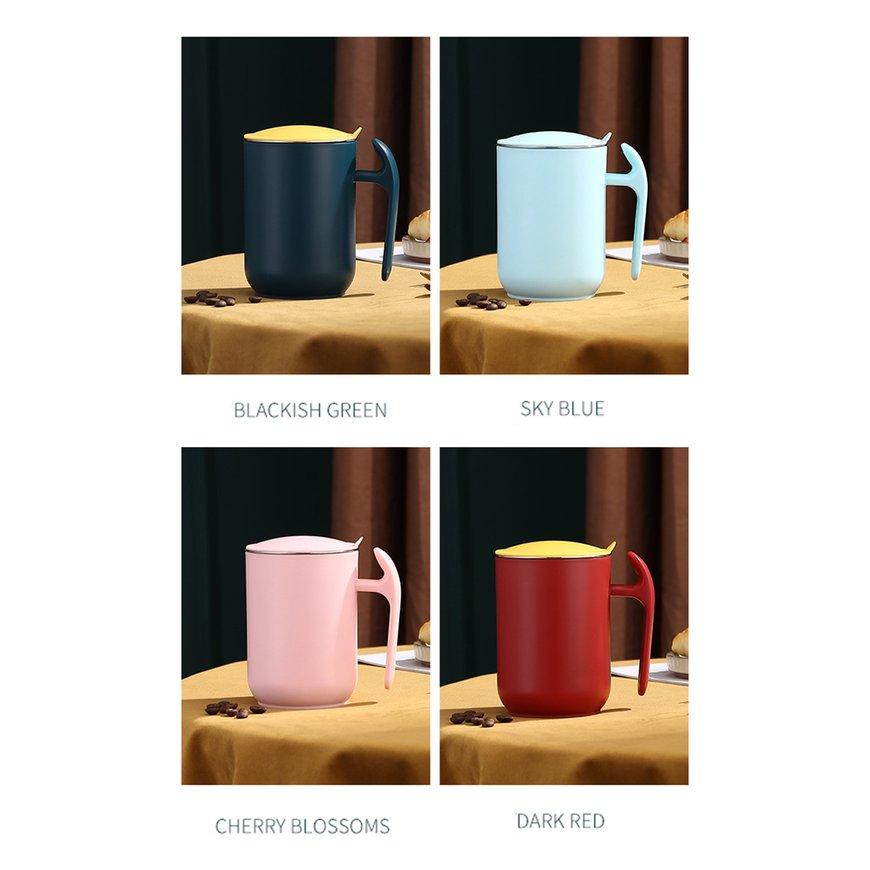Buy Solu Stainless Steel Mug Large Capacity Leak-proof Mug Creative ...