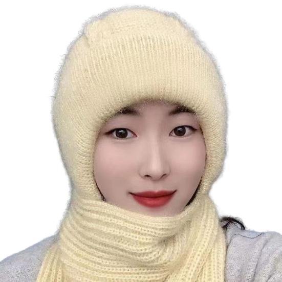 Buy Stylish Washable Neck Protection Soft Fabric Fleece Lined Knitted ...