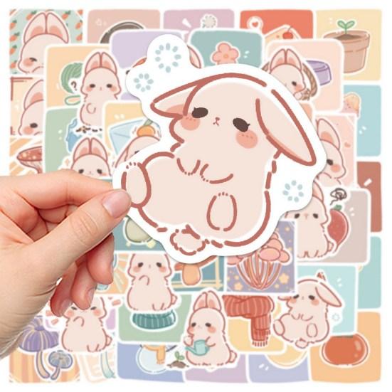 Satın alın Rabbit Sticker Fashion Self-Adhesive Anti-fading DIY Laptop ...