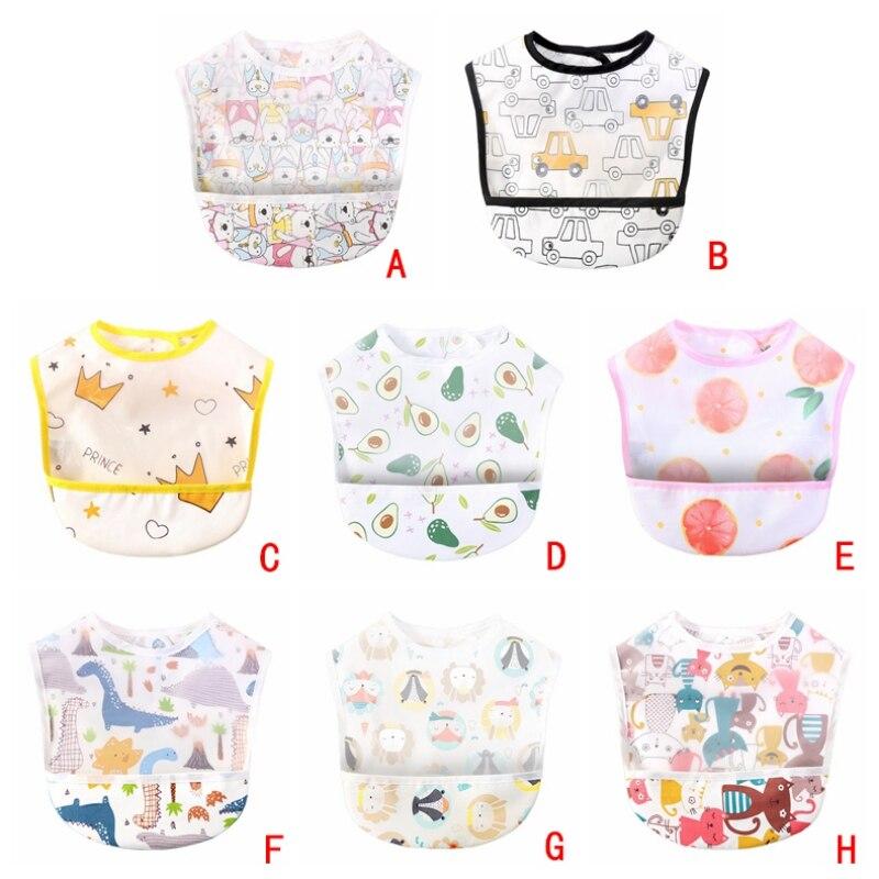 Buy EVA Cartoon Baby Bib Series Double-sided Waterproof Middle Sponge ...