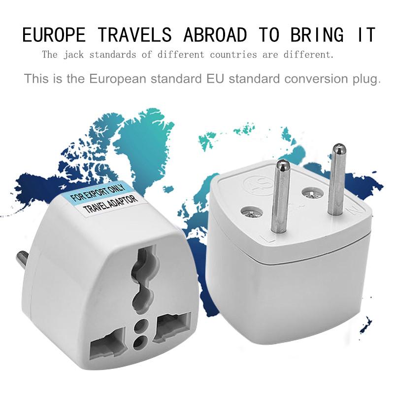 Buy Universal To EU Plug AC Power Adapter Travel Outlet Converter for ...
