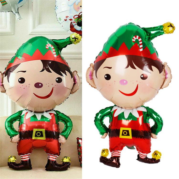 Cheap 1/3pcs Christmas Foil Elf Balloons Xmas Festival Supplies ...