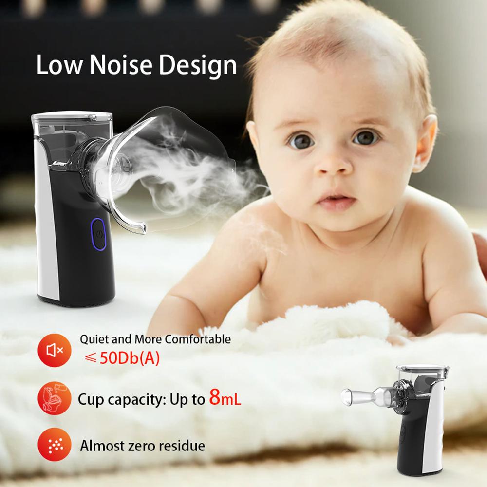 Buy Black Portable DualUse Device Atomizer Mist Child Medical Home ...