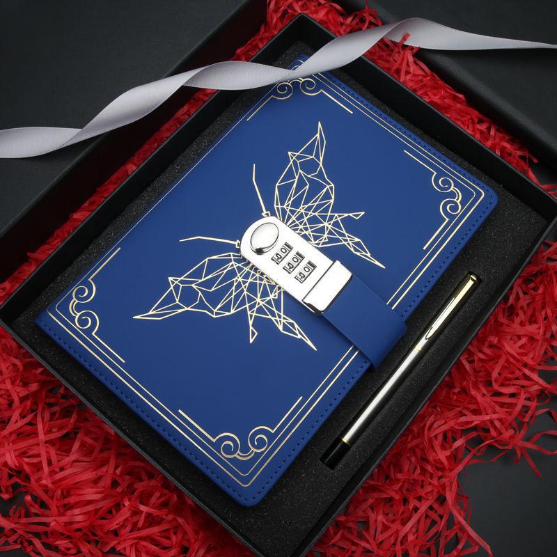 Buy Retro Password Band Lock Diary Korean Book Board Creative Noteping ...