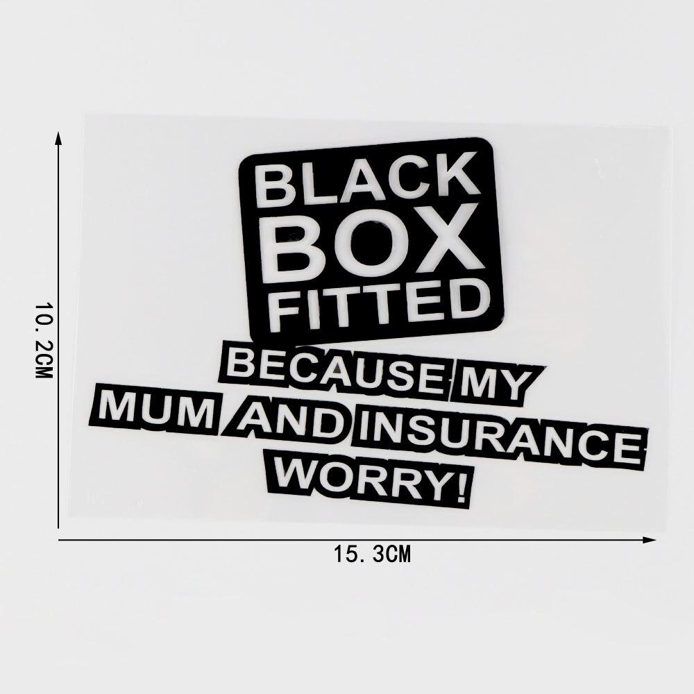 Buy 15.3CM*10.2CM Black Box Fitted Funny Art Creative Vinyl Decal Car ...