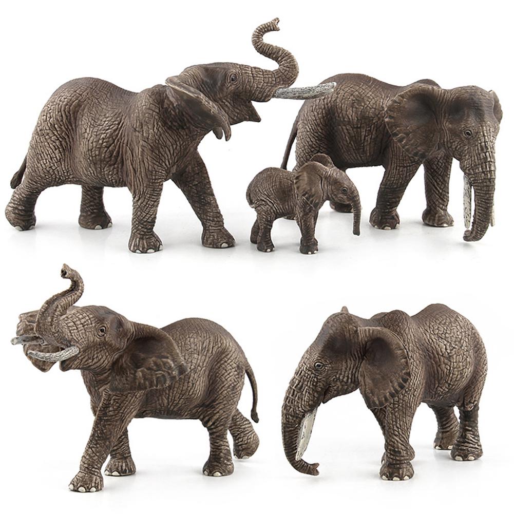 Buy Educational Toy Table Decoration Simulation Elephant Wild Animal ...