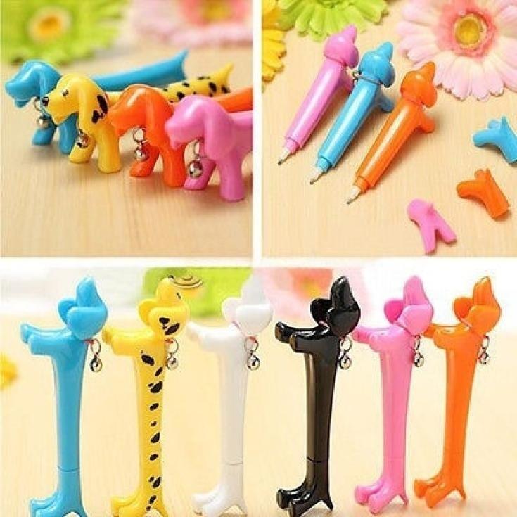 Buy Lovely Colorful Doggy Dog DOXIE Dachshund Shape Ballpen Ball Point ...