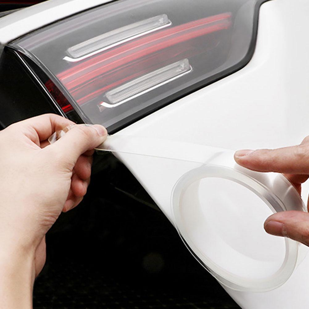 Buy Yousheng Transparent Car Tape Auto Bumper Strip Protector Door Sill ...