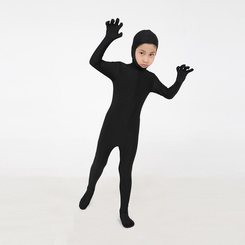 Buy Kids Cosplay Jumpsuit Invisible Costume Spandex Halloween Party ...