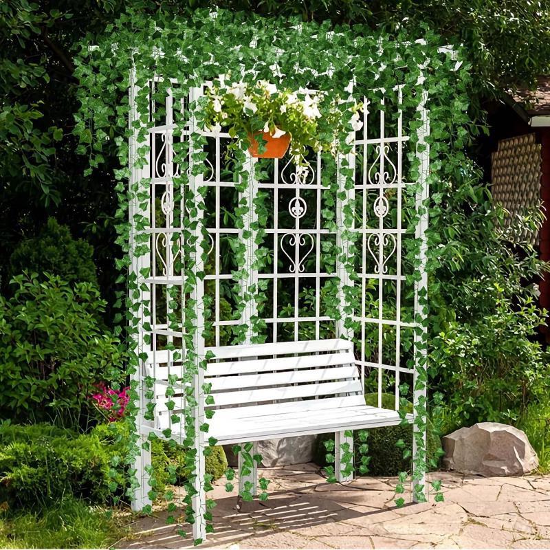 Buy 12 strips of 2.3 meters Fake Vines for Bedroom with Fake Leaves ...