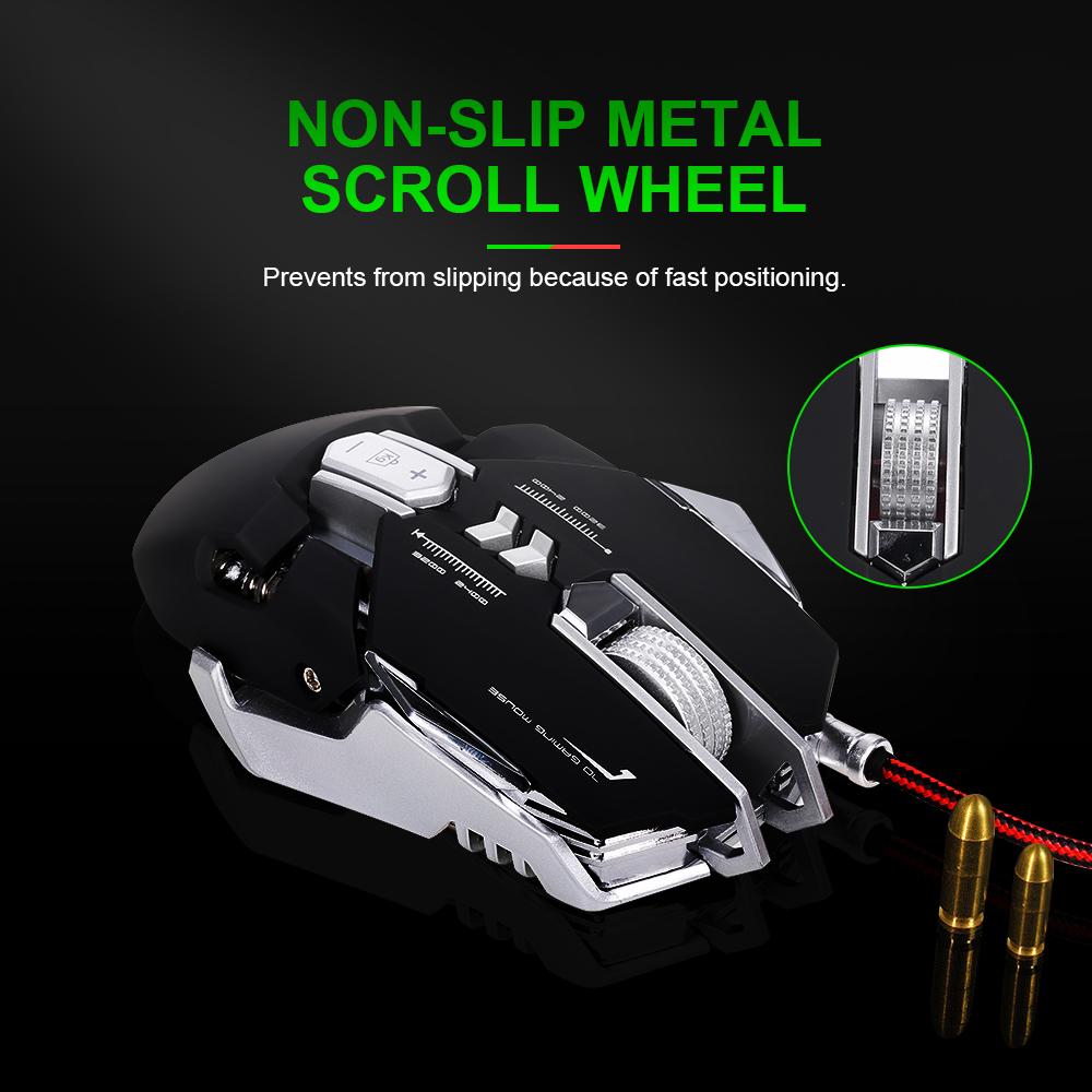 G9 Usb Wired Gaming Mouse Mechanical Game Mice Adjustable 3500dpi 7 ...