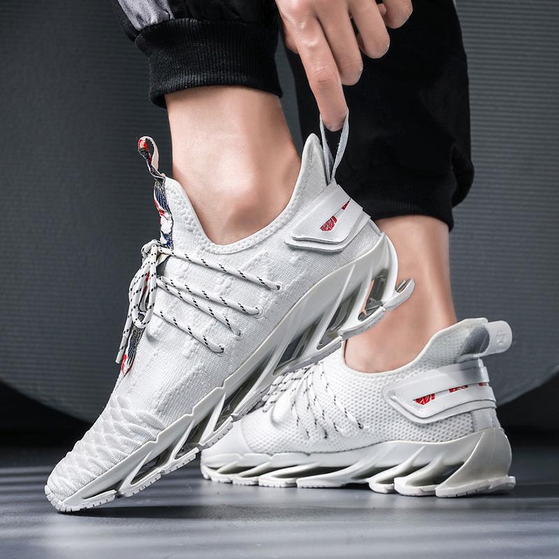 Buy New Trend Fashion Fish Scale Tank Shoes Casual Sports Men's Shoes ...