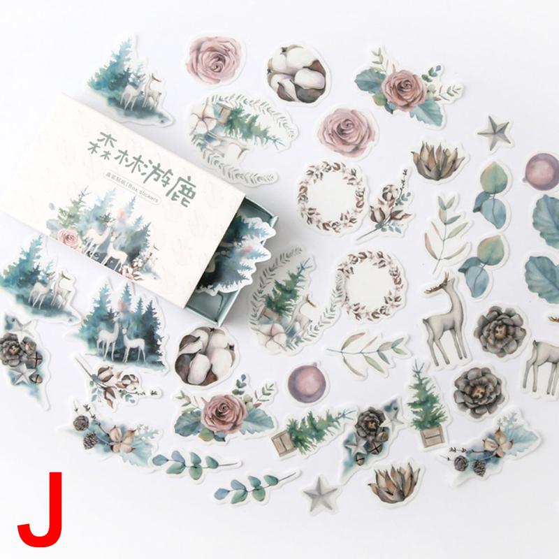 Buy 40PCS/Pack Diary Sticker Kit Planner Scrapbooking Stationery ...