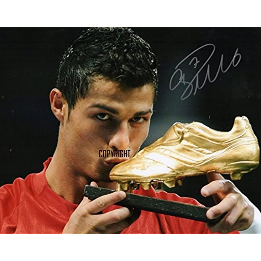 Cheap Cristiano Ronaldo Signed Photograph Cert Printed Autograph Poster ...