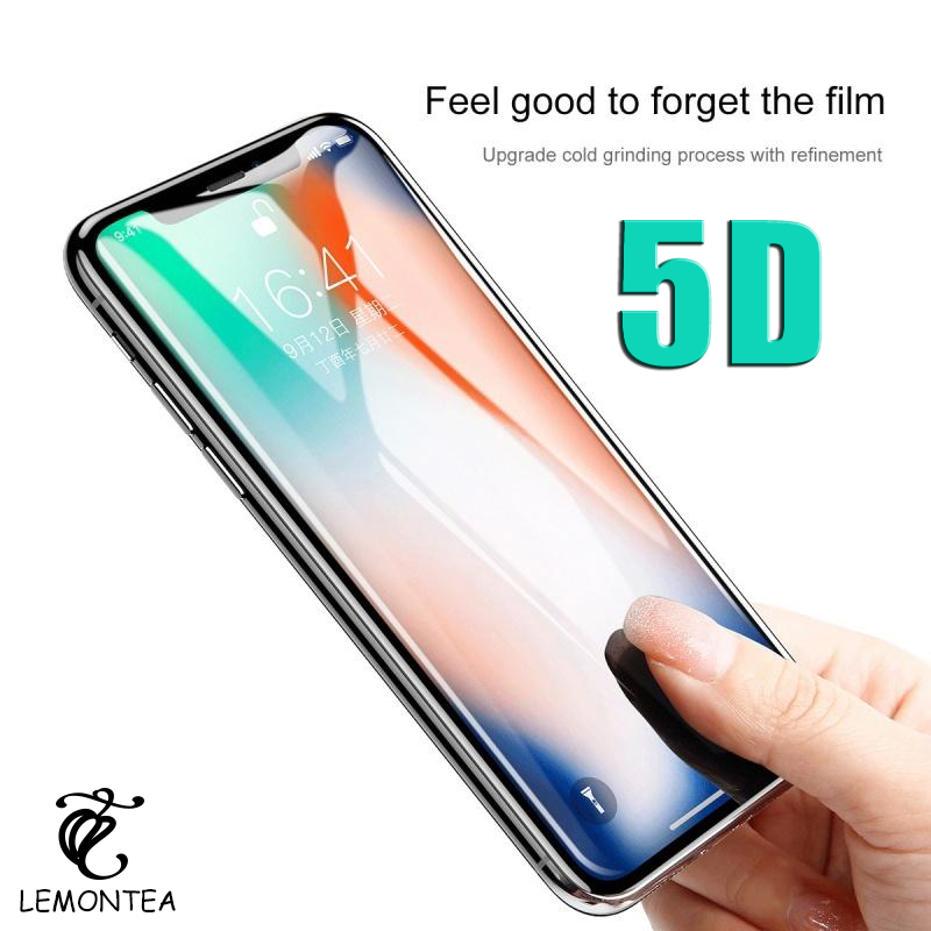 5D Full Cover Tempered Glass Anti FingerPrint Screen Protector For ...