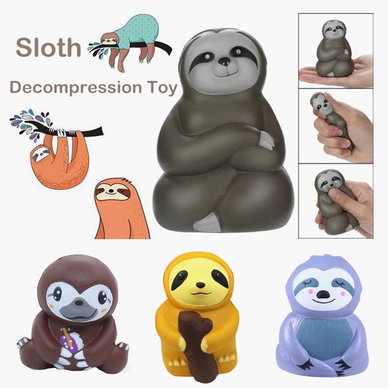 Buy Adorable Soft Sloth Slow Rising Fruit Scented Stress Relief Toys ...