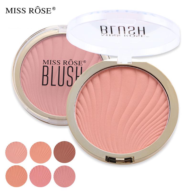 Buy MISS ROSE Six-color Blush Repairing Rosy Blush Naturally Brightens ...