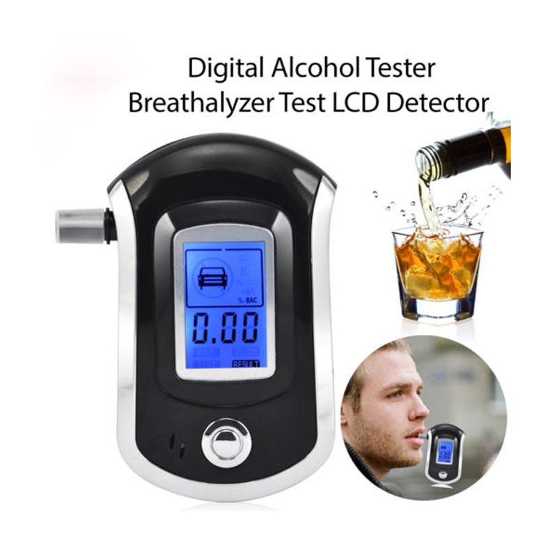 Buy Alcohol Tester LCD Display Screen Digital Portable Smart Breath ...