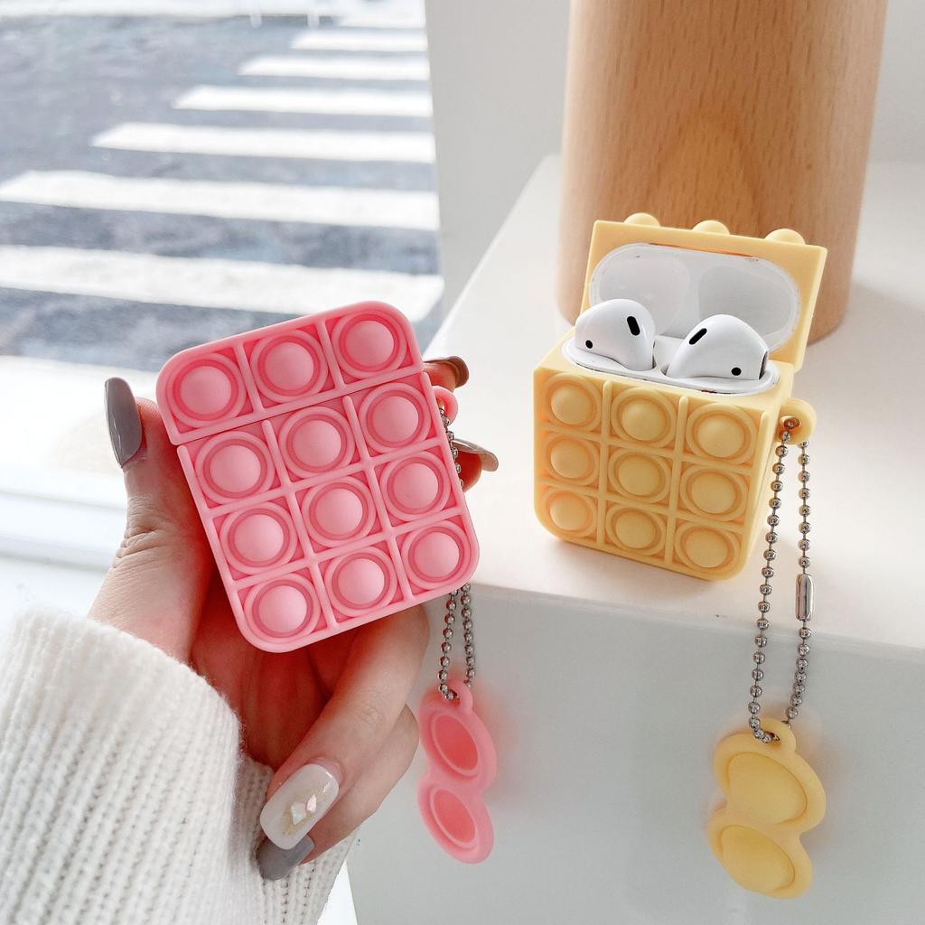 Buy Lovely Bluetooth Wireless Earphone Case For Apple AirPods Silicone ...