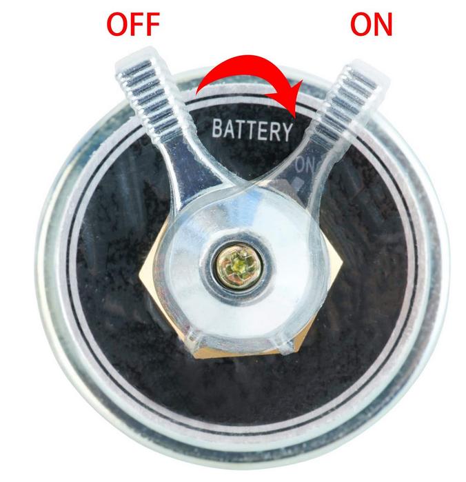 High Current Master Battery Disconnect Switch Kit Cut/Shut Off Power ...